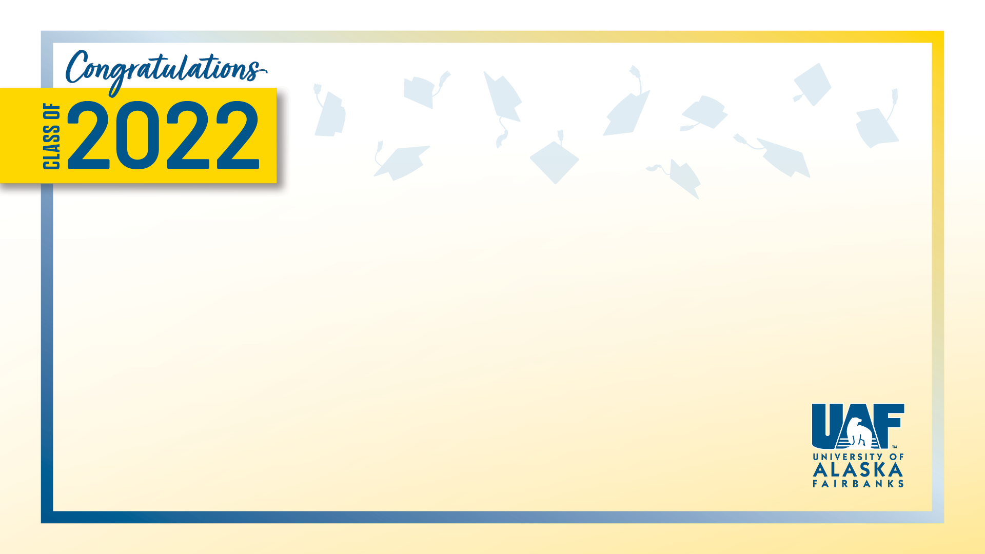 Graduation 2022 Border