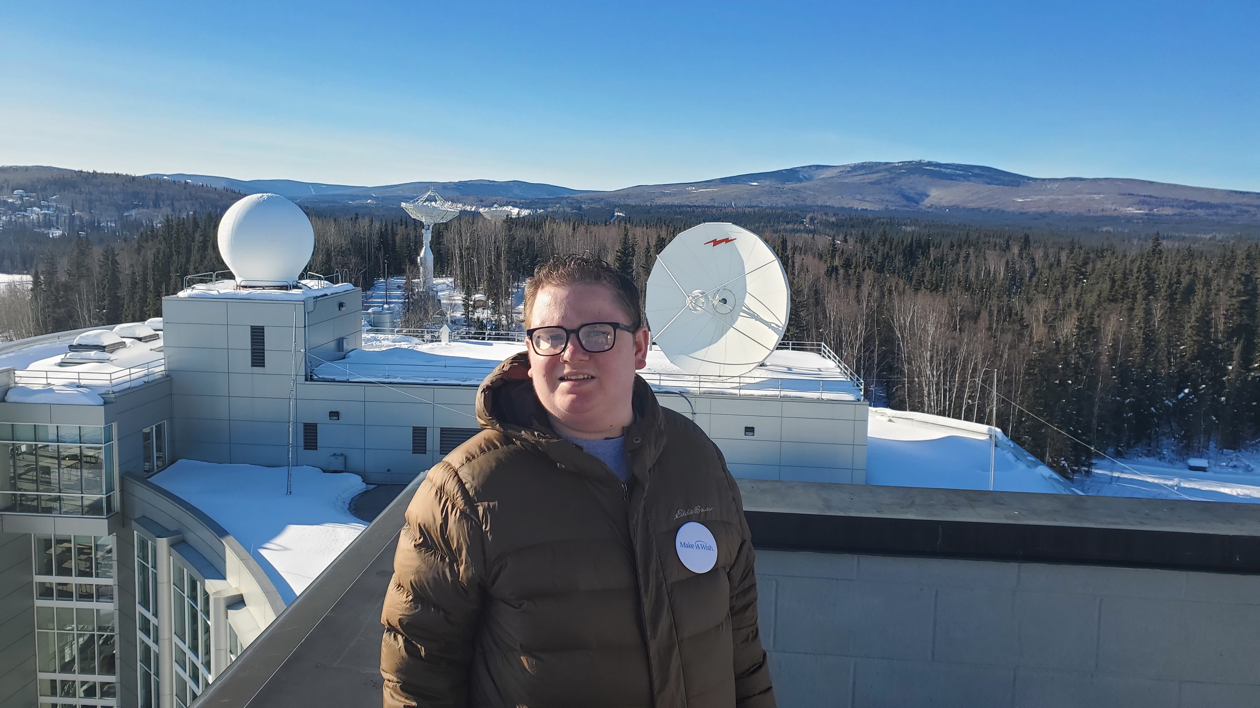 A Make-a-Wish tour of the Geophysical Institute | UAF news and information