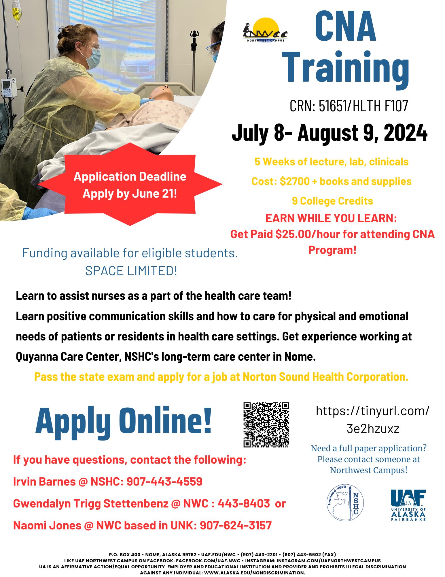 Courses | Northwest Campus